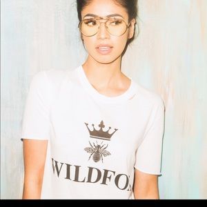 Wildfox | Tops | New Wildfox Tee Used Once For Pics | Poshmark